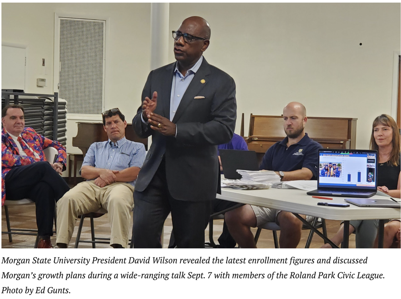 Morgan State University President David Wilson on This Year’s Record Enrollment and Expansion ...